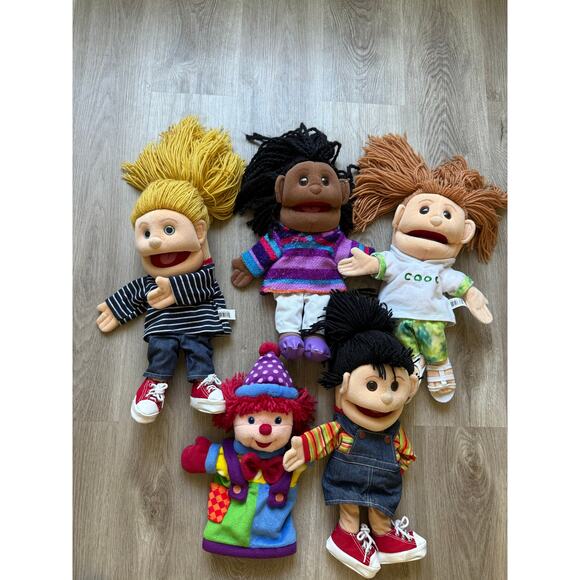 Sunny Co. | Toys | Sunny Co Puppet Lot Gymboree Gymbo Clown Puppet ...